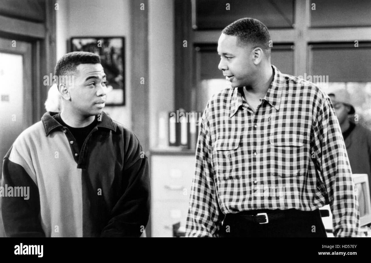 HANGIN' WITH MR. COOPER, (from left): Omar Gooding, Mark Curry, (1996 ...