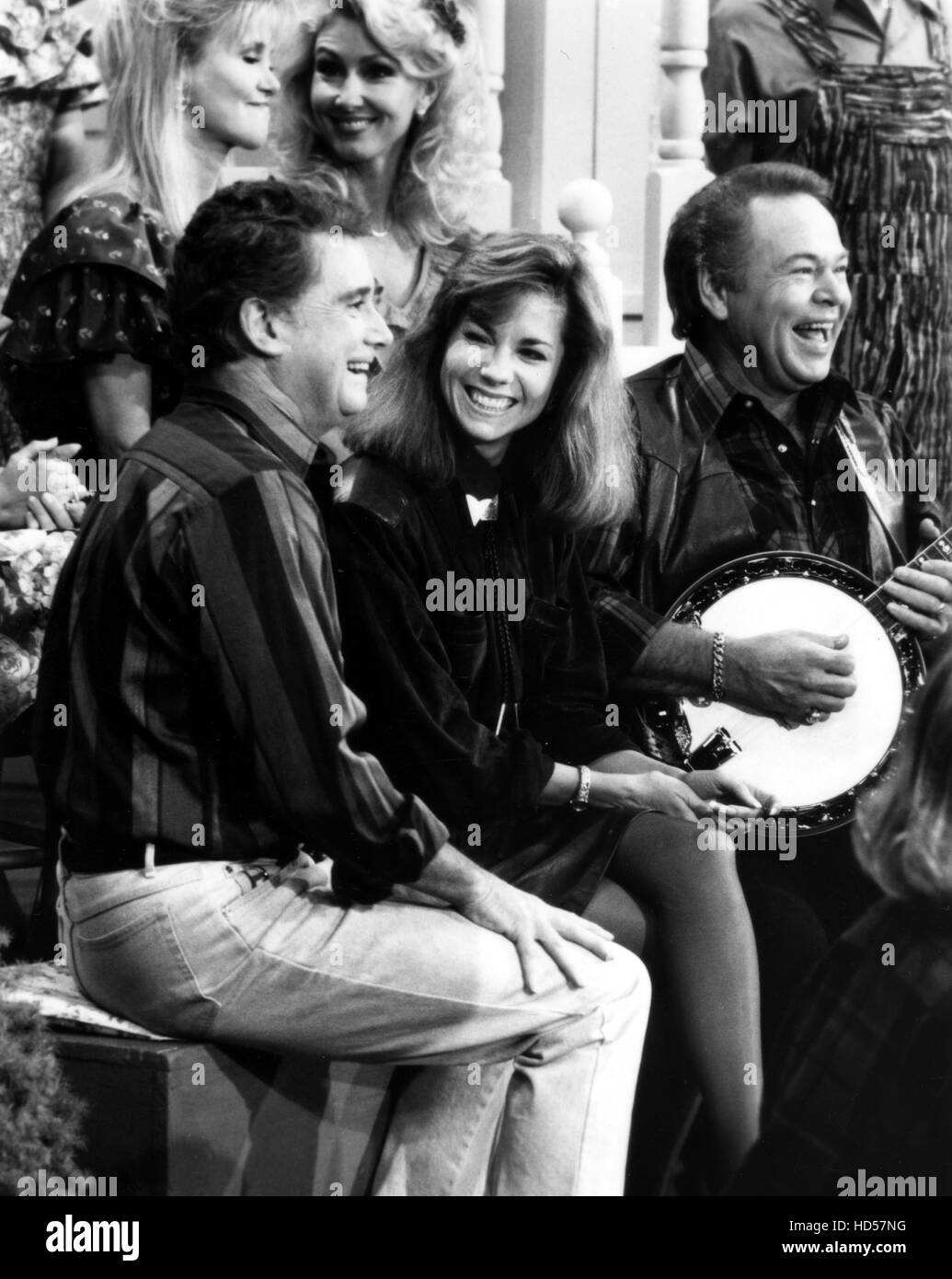 HEE-HAW, Guest Co-Hosts Regis Philbin and Kathie Lee Gifford, Roy Clark ...