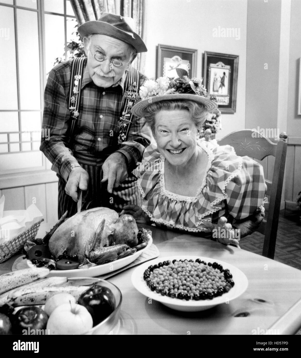 HEE HAW, Grandpa Jones, Minnie Pearl (1989), 1969-93 Stock Photo - Alamy