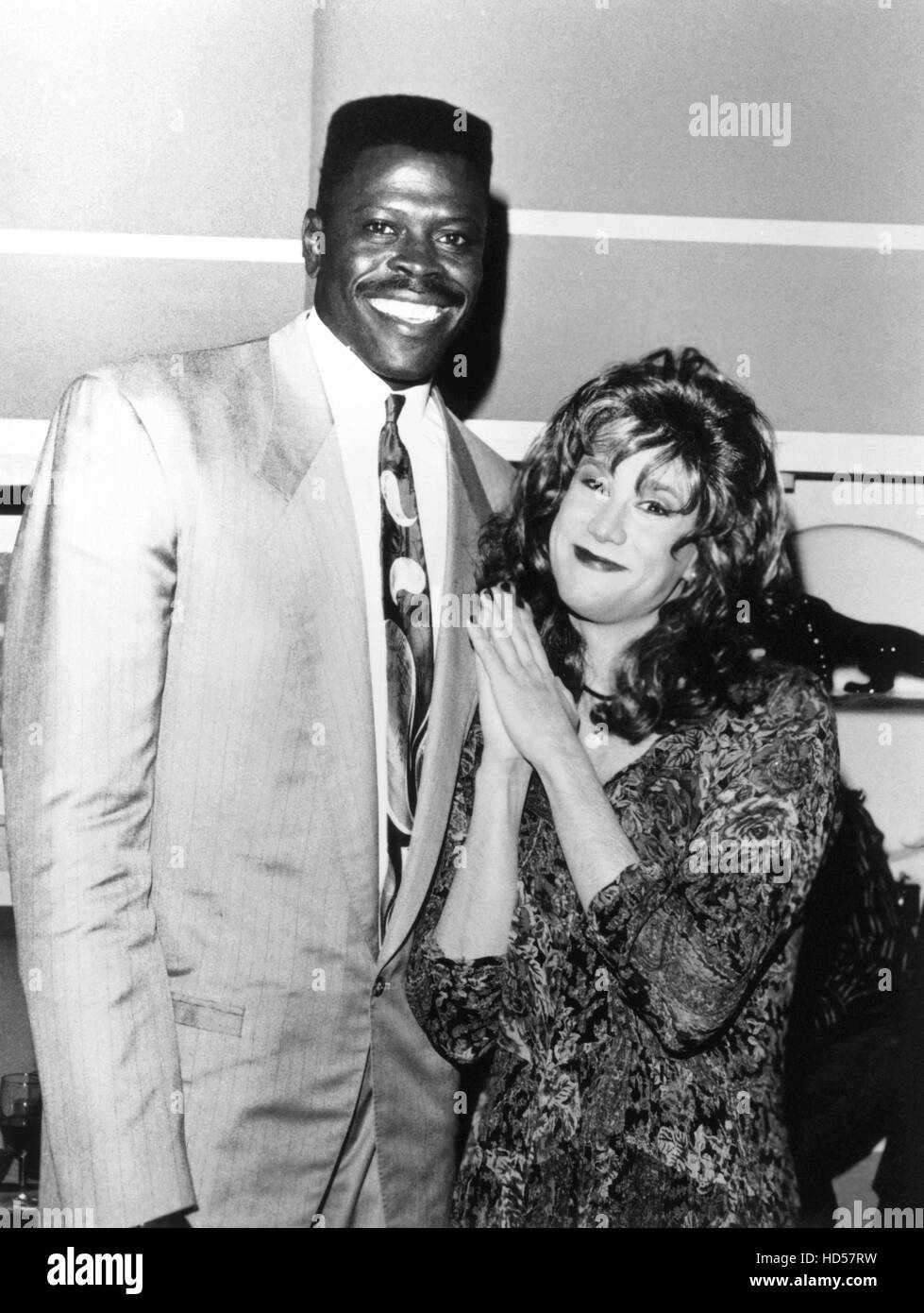 HERMAN'S HEAD, from left: Patrick Ewing, William Ragsdale, 'Herm ...