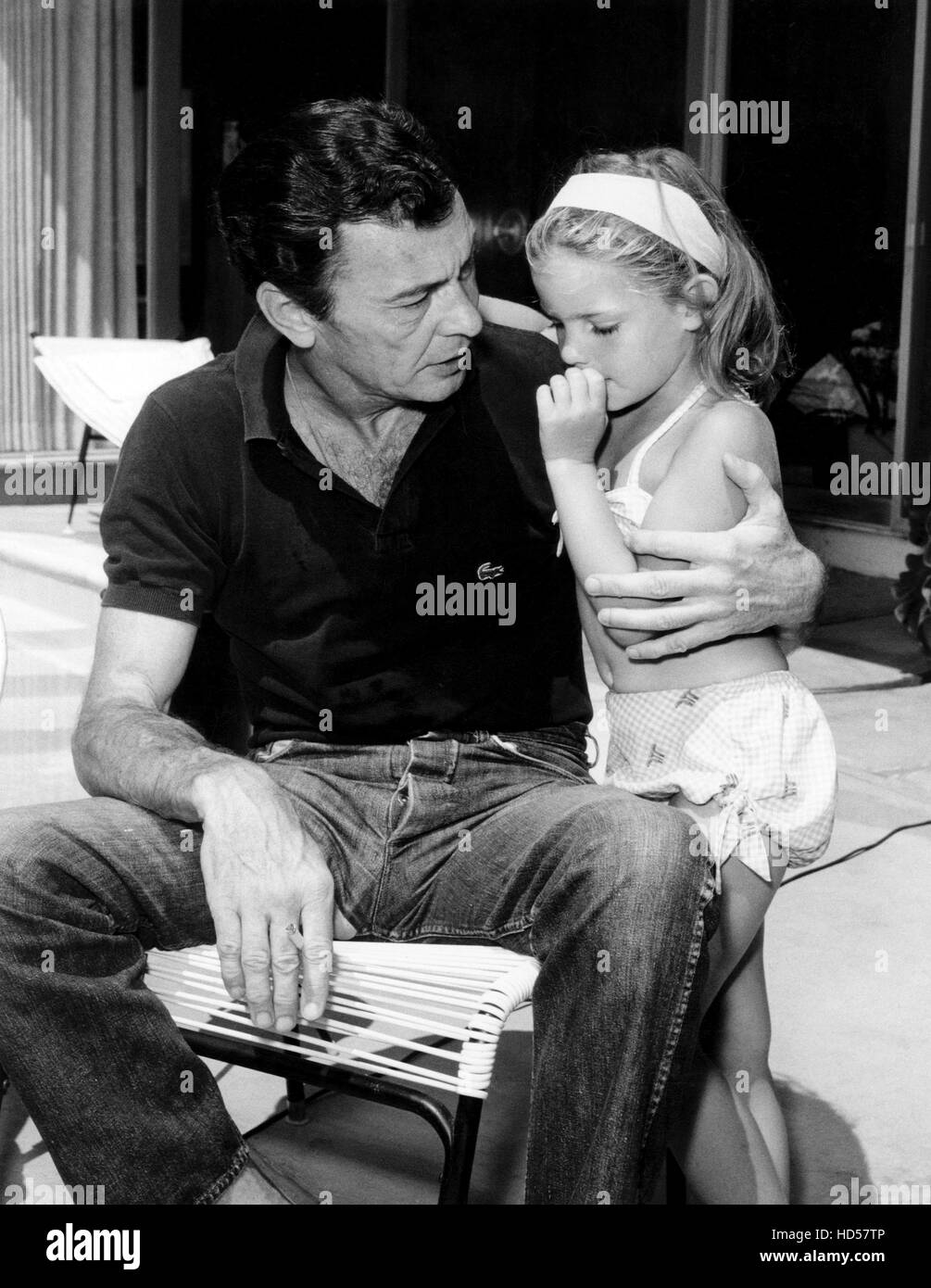 HERE'S HOLLYWOOD, from left: Barry Sullivan with daughter Patsy ...