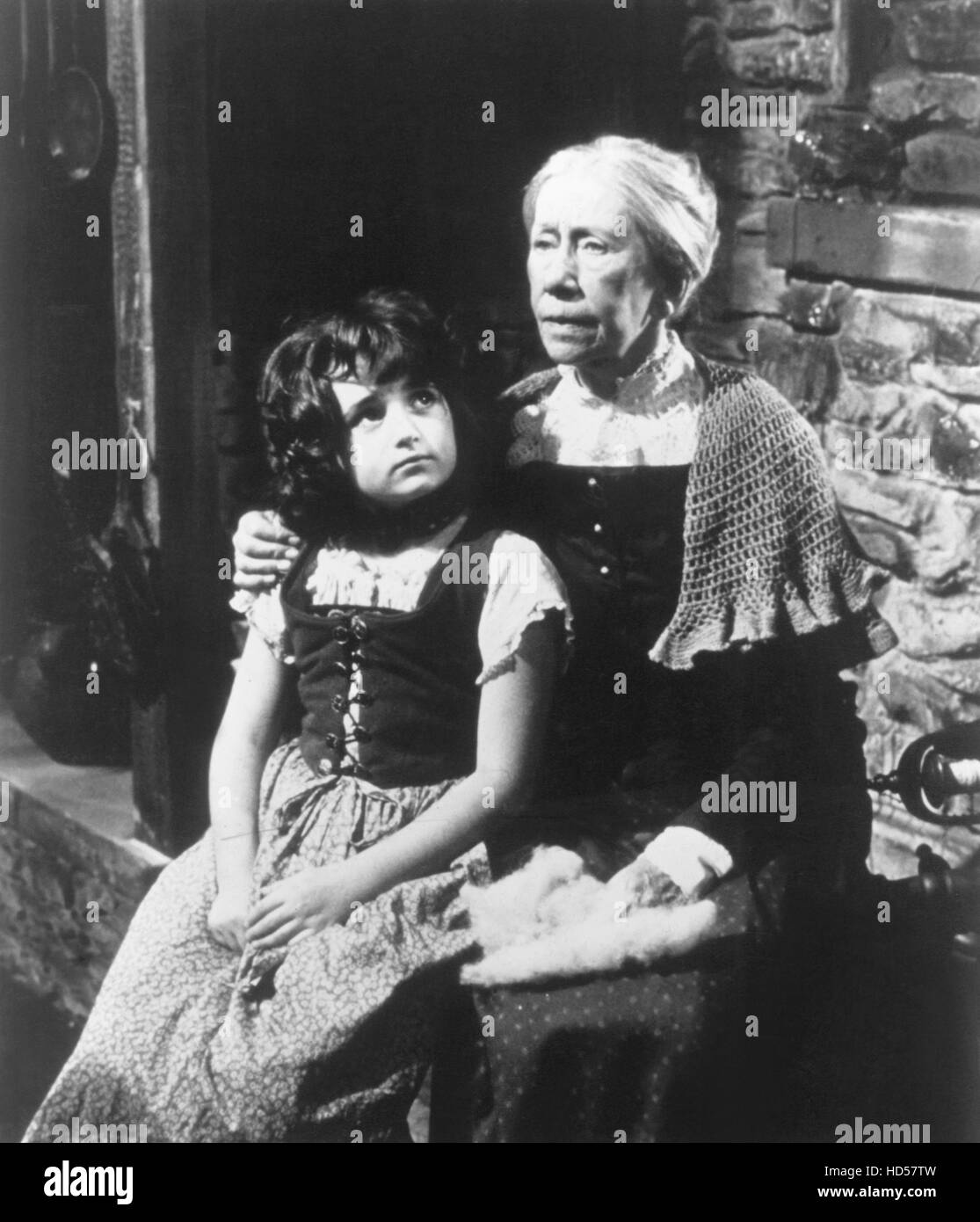 HEIDI, from left: Emma Blake, Flora Robson, 1974 Stock Photo - Alamy