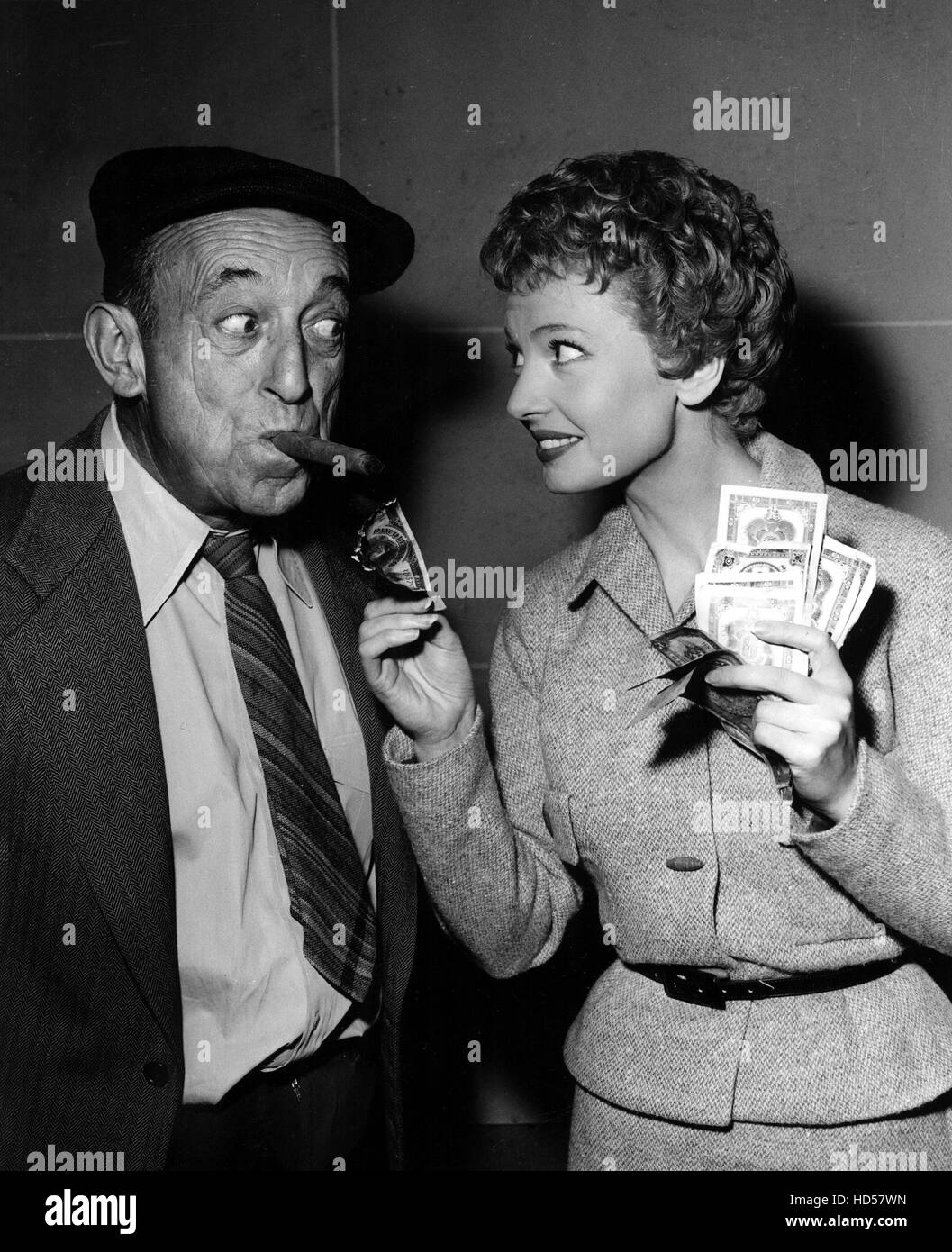 HEY JEANNIE!, Allen Jenkins, Jeannie Carson, 1956-1957 Stock Photo - Alamy