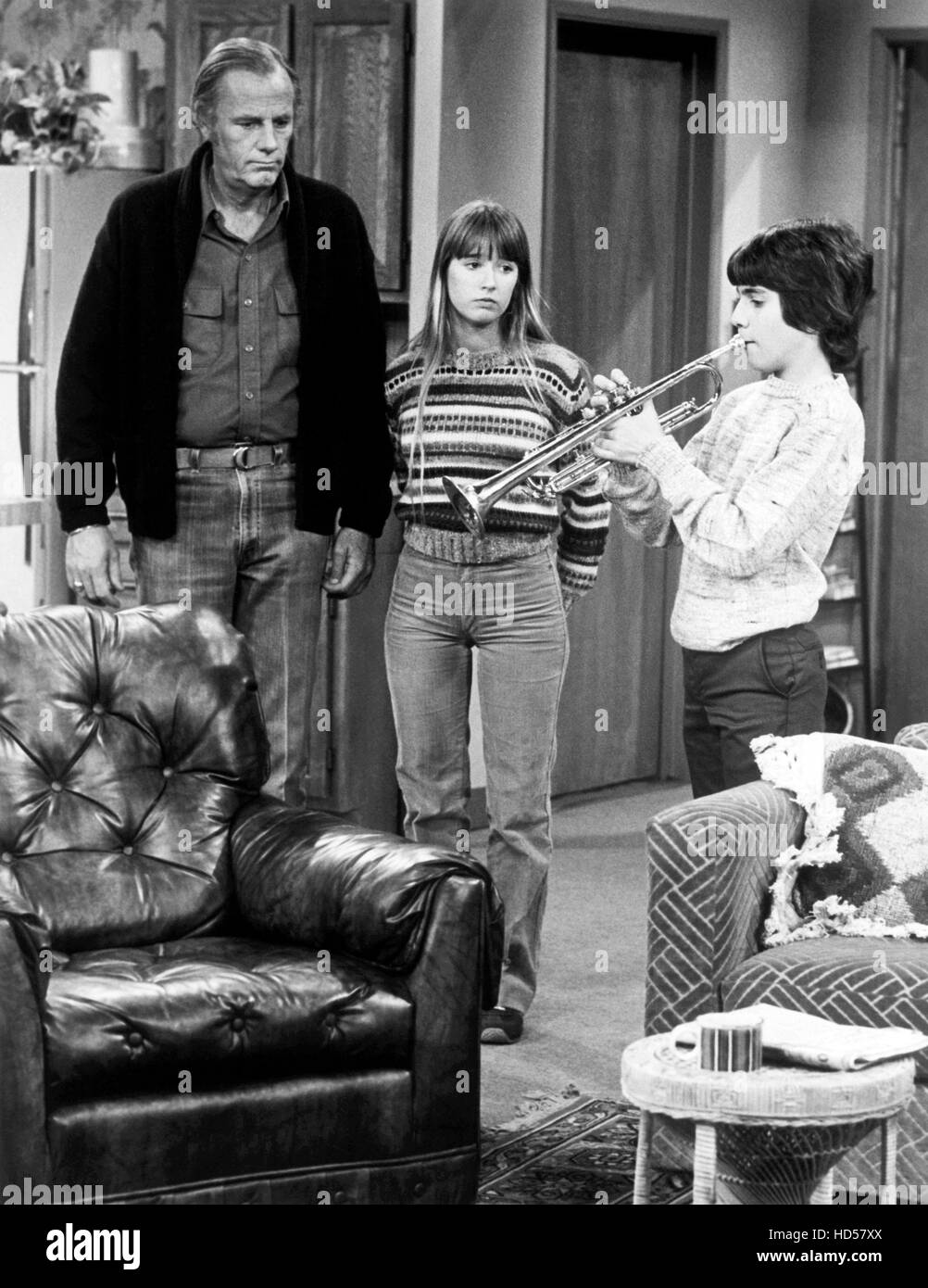 HELLO, LARRY, from left: McLean Stevenson, Kim Richards, John FEmia in ...