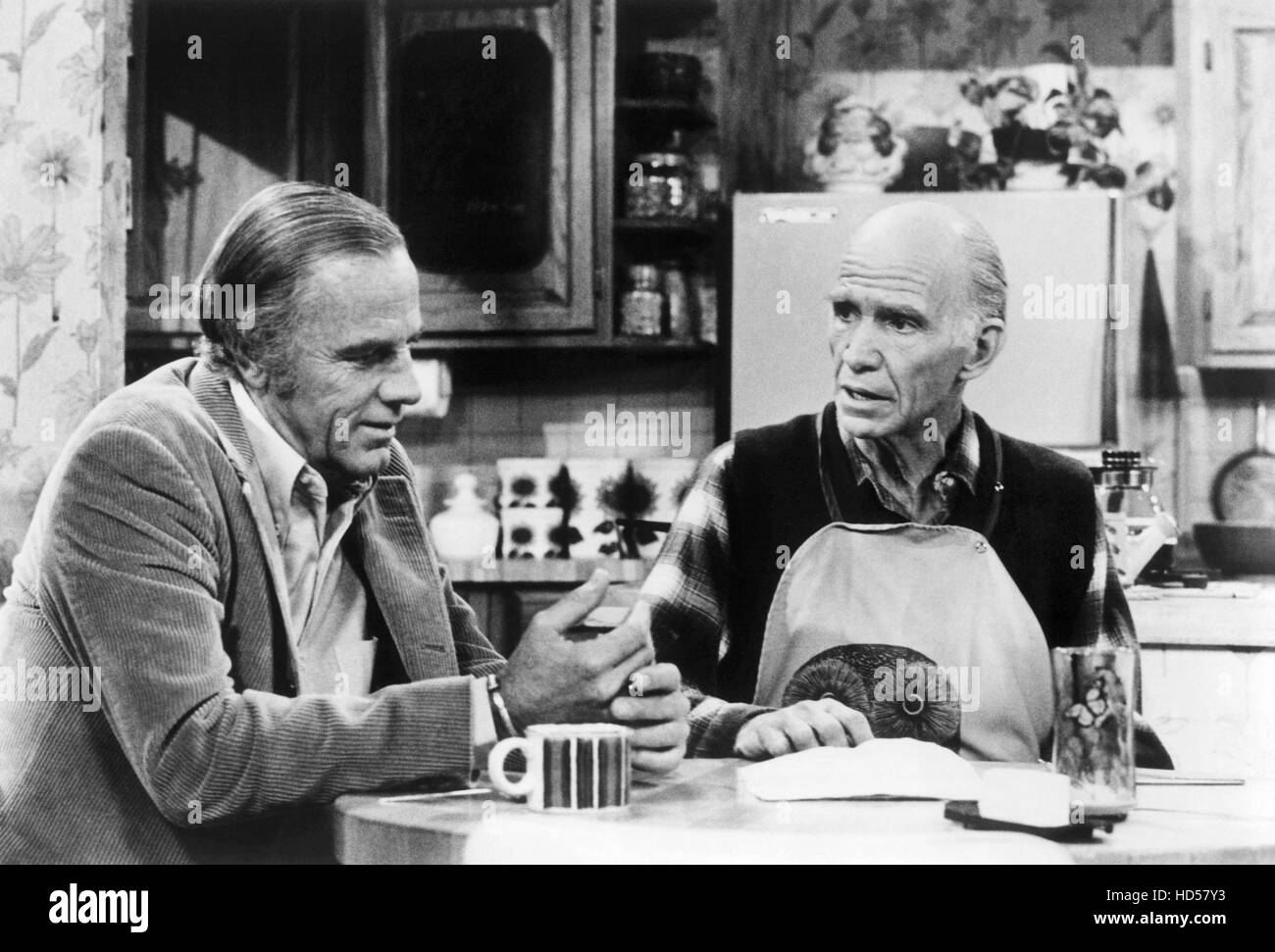 HELLO, LARRY, from left: McLean Stevenson, Fred Stuthman in 'Larry's ...