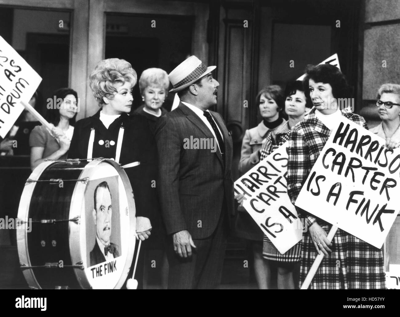 HERE'S LUCY, from left, Lucille Ball, Gale Gordon, Mary Wickes, 'Lucy ...