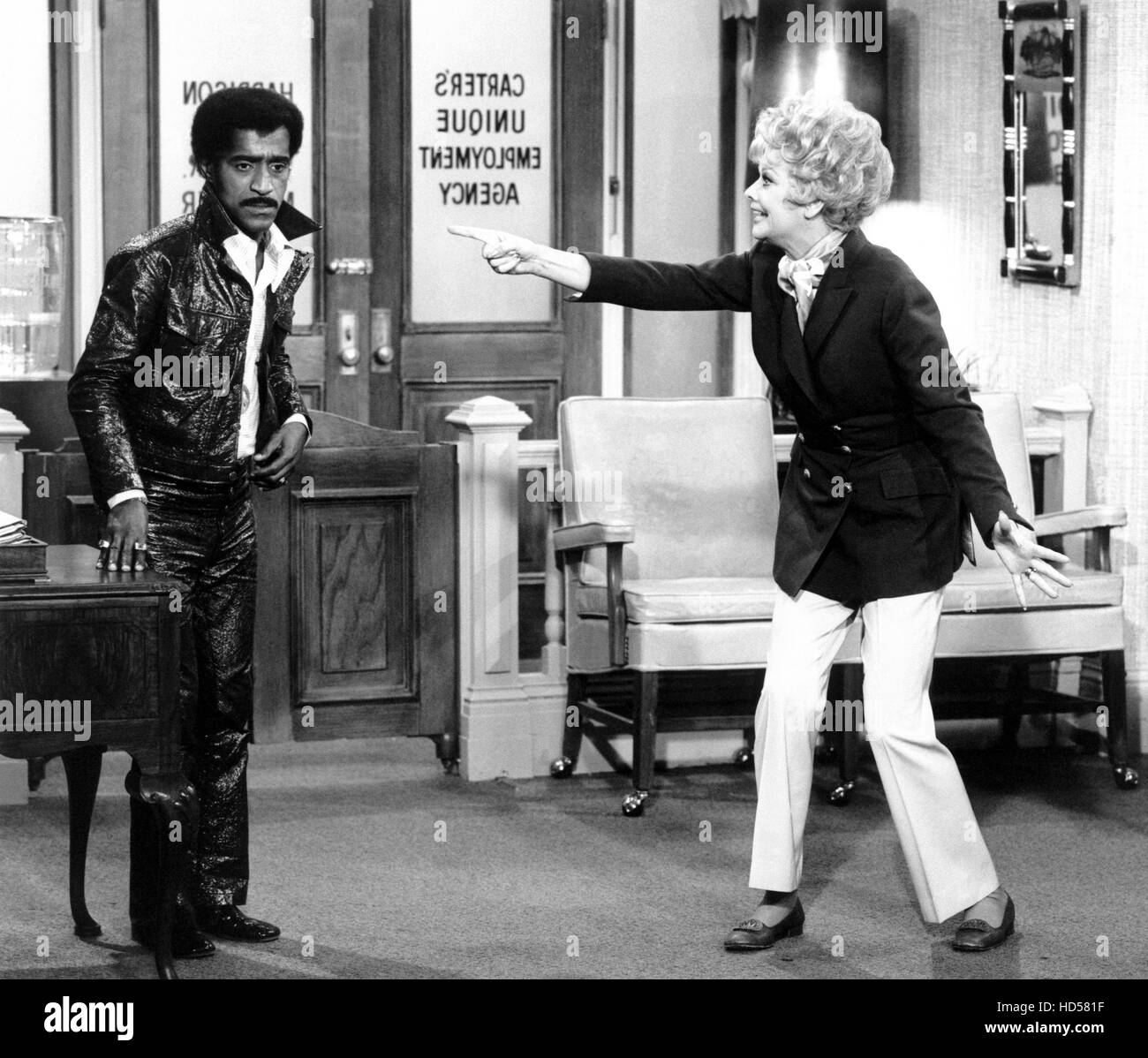 HERE'S LUCY, Sammy Davis Jr., Lucille Ball, 'Lucy and Sammy Davis Jr ...