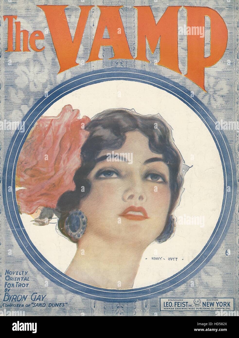 "The Vamp" 1919 Sheet Music Cover Stock Photo - Alamy