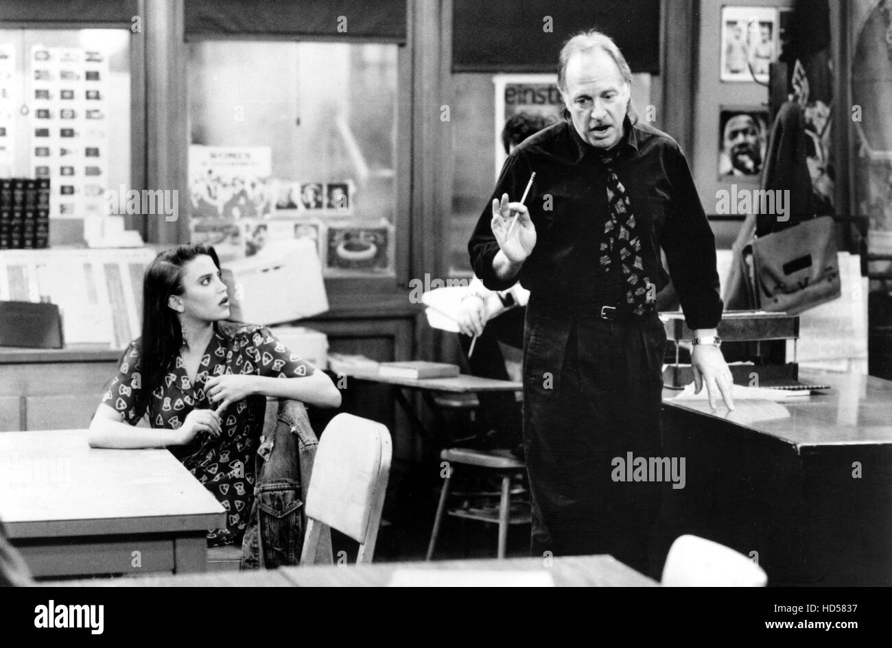 HEAD OF THE CLASS, Leslie Bega, Howard Hesseman, 1990, 1986-1991 Stock ...