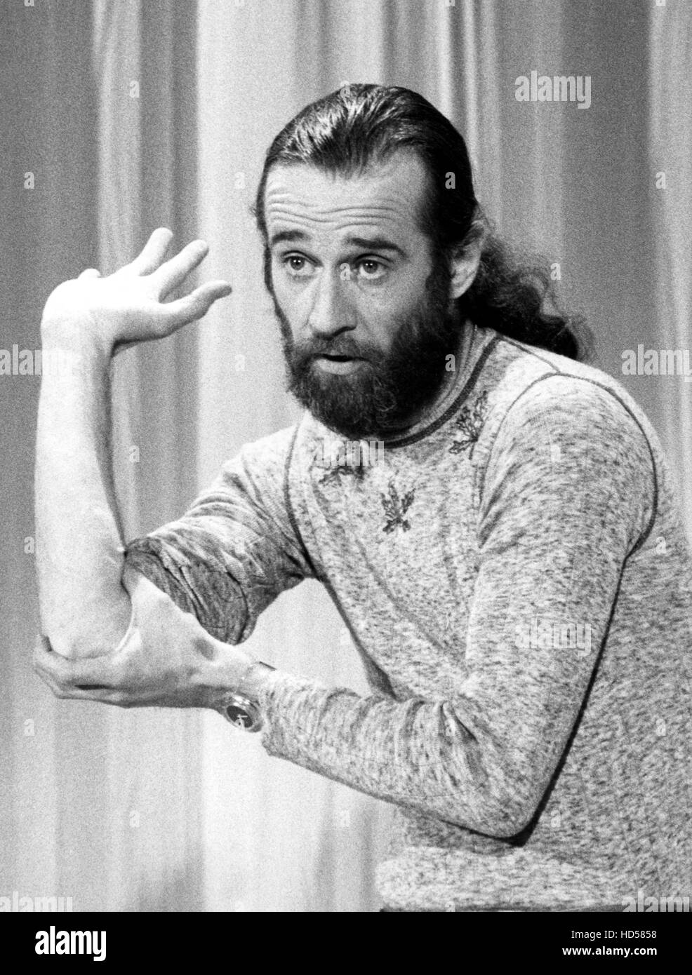 THE HELEN REDDY SHOW, George Carlin, June, 1973 Stock Photo - Alamy