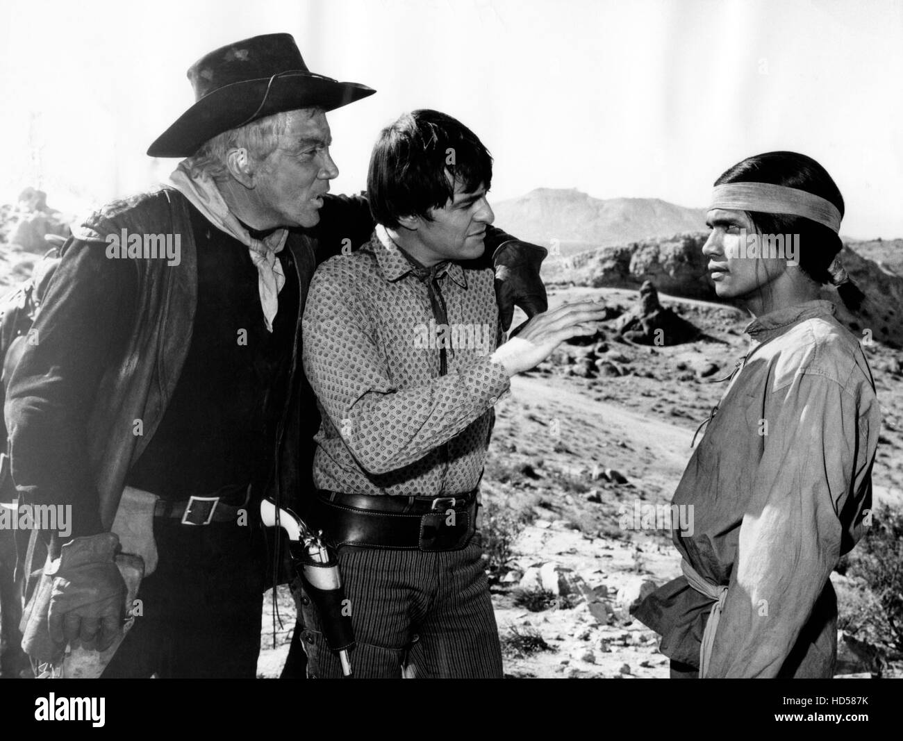 THE HIGH CHAPARRAL, Cameron Mitchell, Henry Darrow, Jose De Vega, 'Bad ...