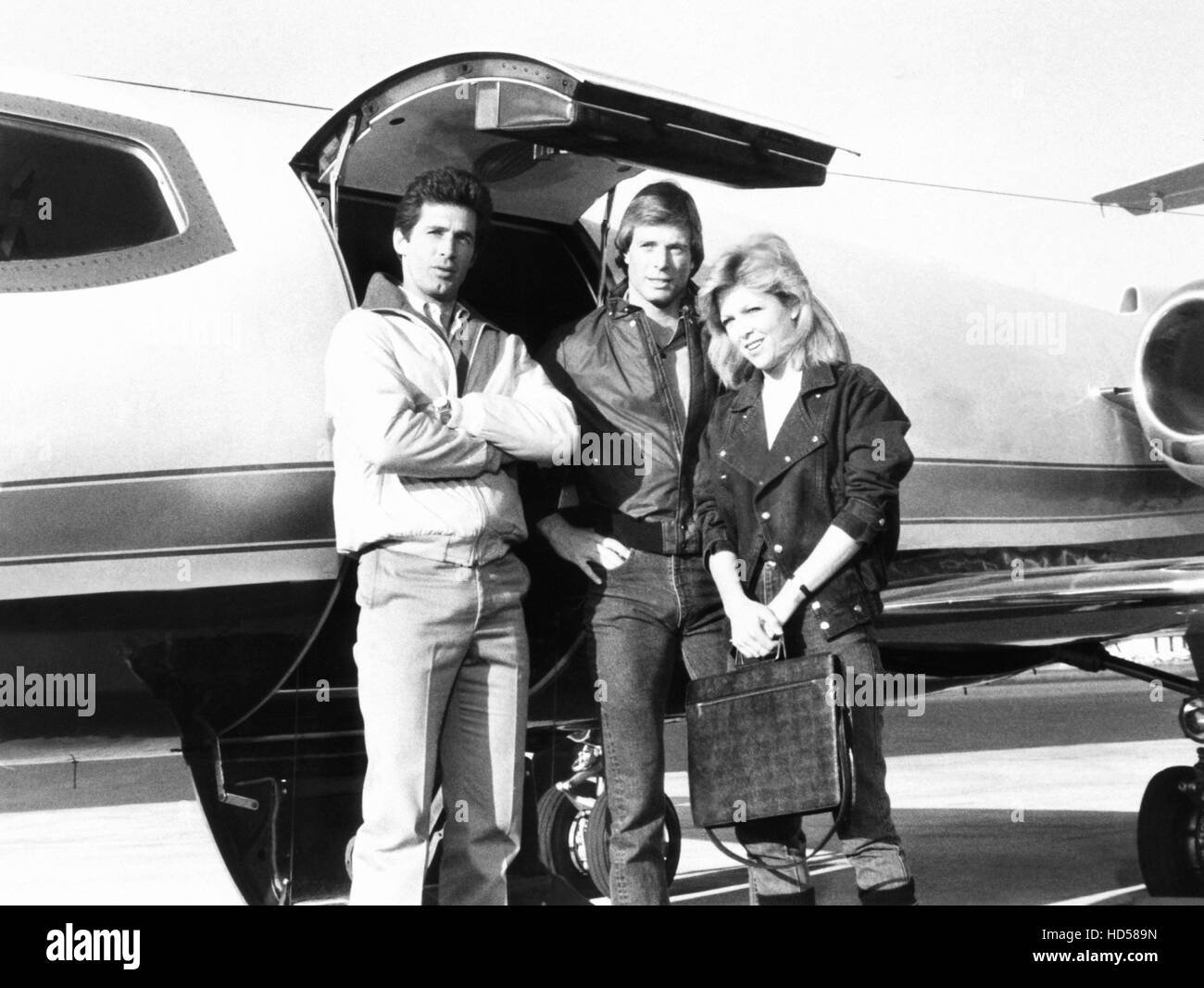 HIGH PERFORMANCE, from left: Jack Scalia, Rick Edwards, Lisa Hartman ...