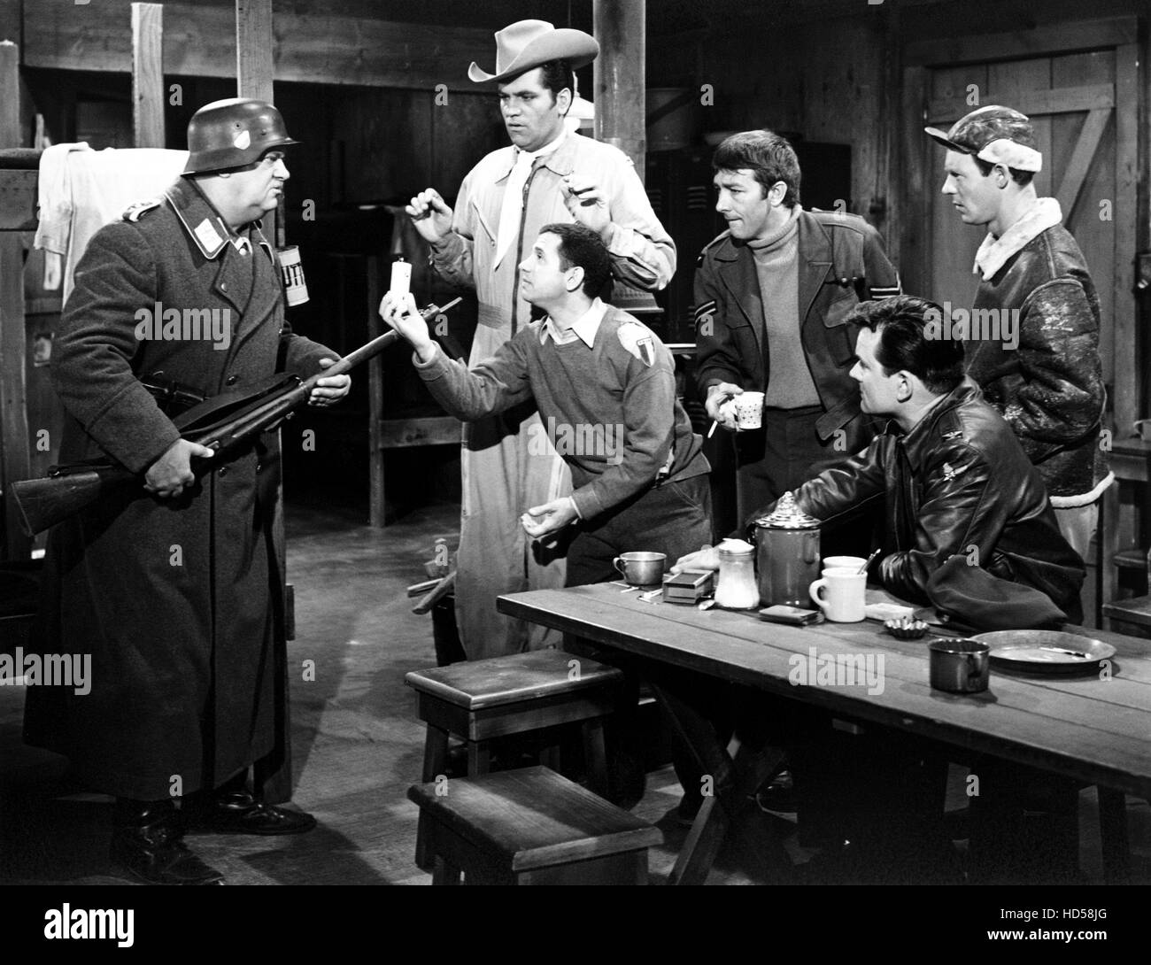 HOGAN'S HEROES, John Banner, Bruce Yarnell, Robert Clary, Richard ...
