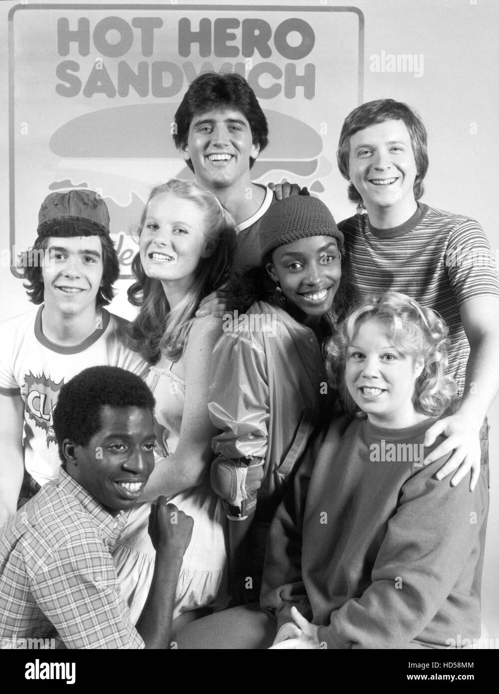 HOT HERO SANDWICH, rear l-r: L. Michael Craig, Vicky Dawson, Matt McCoy ...