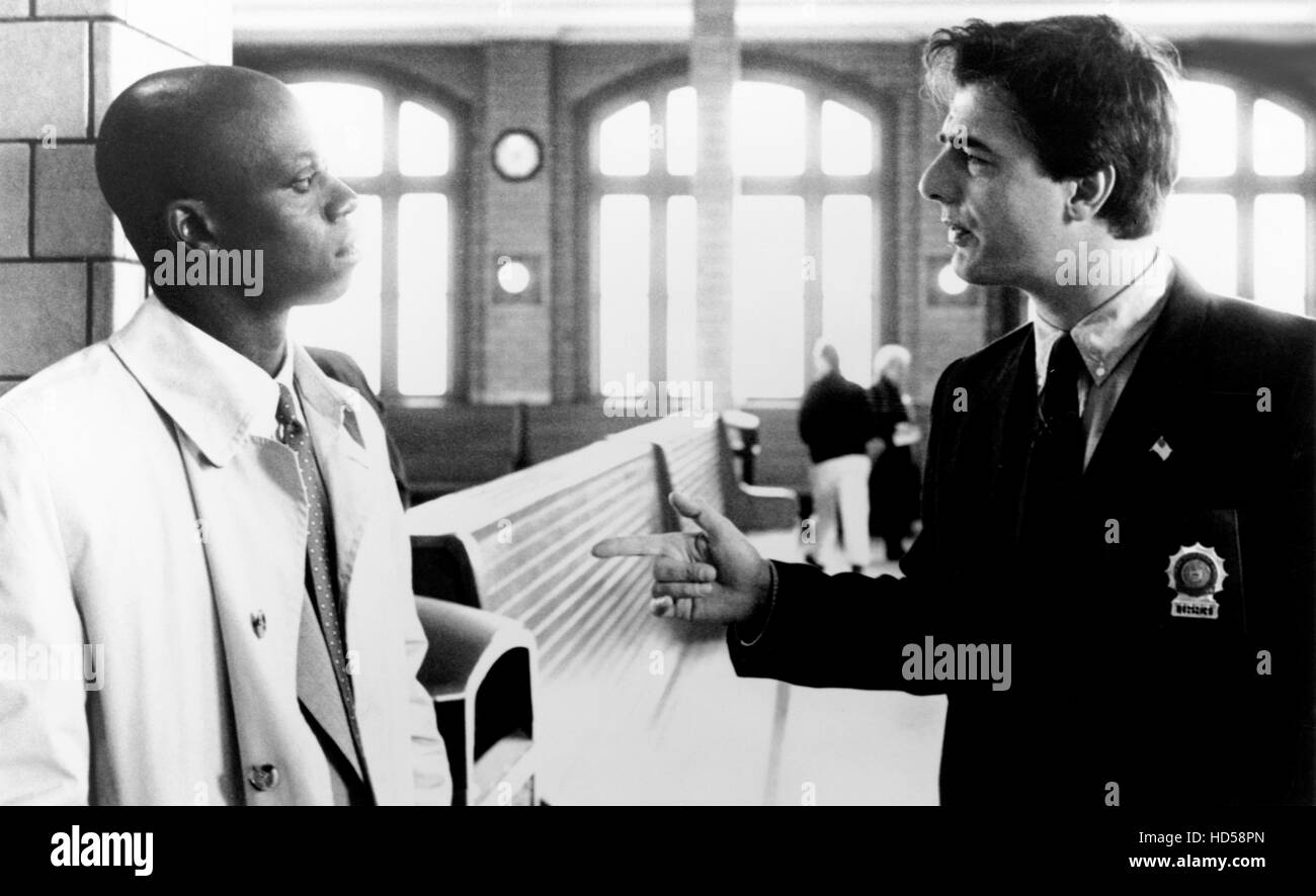 HOMICIDE: LIFE ON THE STREETS, from left: Andre Braugher, Chris Noth ...