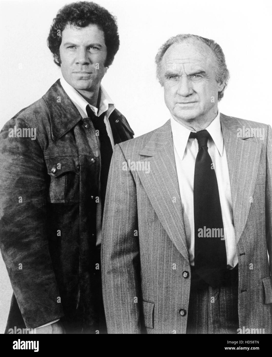 JIGSAW JOHN, from left: Alan Feinstein, Jack Warden, 1976 Stock Photo ...