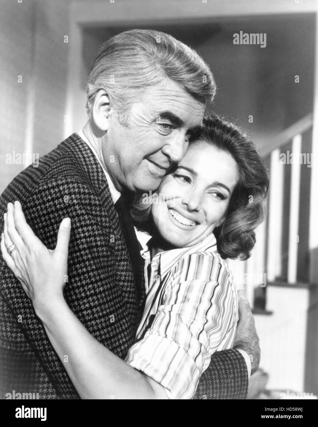 THE JIMMY STEWART SHOW, from left: James Stewart, Julie Adams, 1971 ...