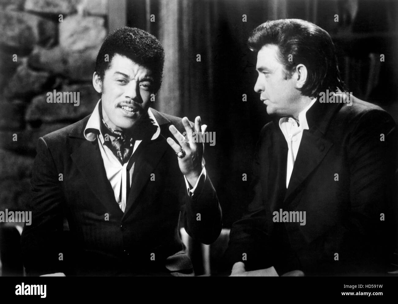 THE JOHNNY CASH SHOW, (from left): O.C. Smith, Johnny Cash, (Season 1 ...