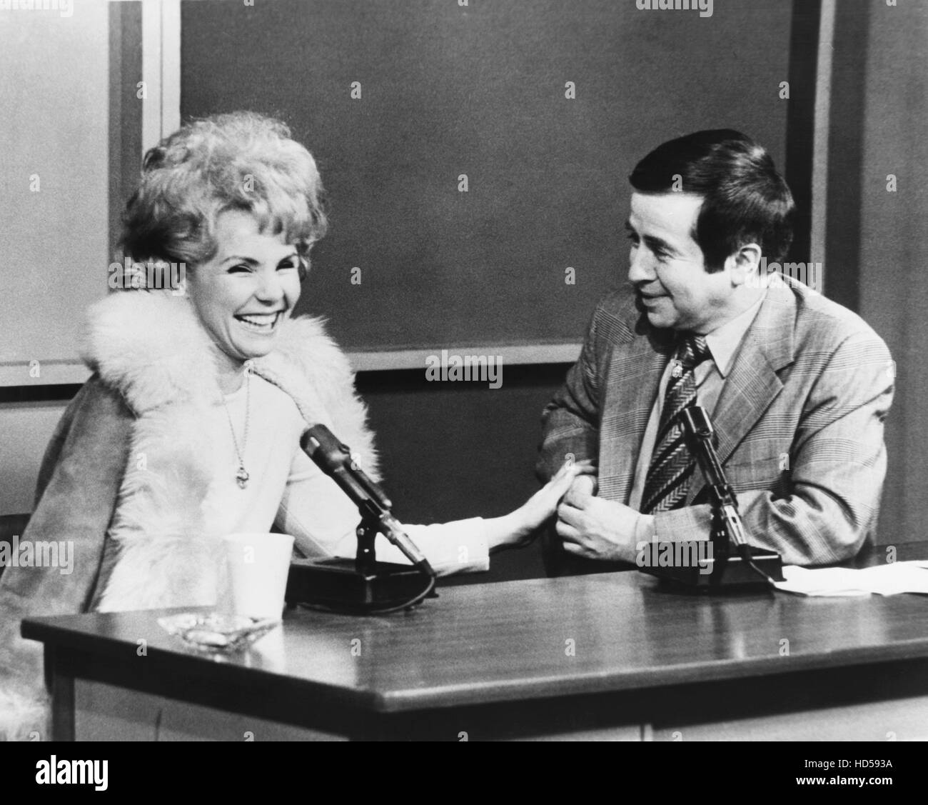 THE JOE FRANKLIN SHOW, from left, Teresa Brewer, host Joe Franklin, ca ...