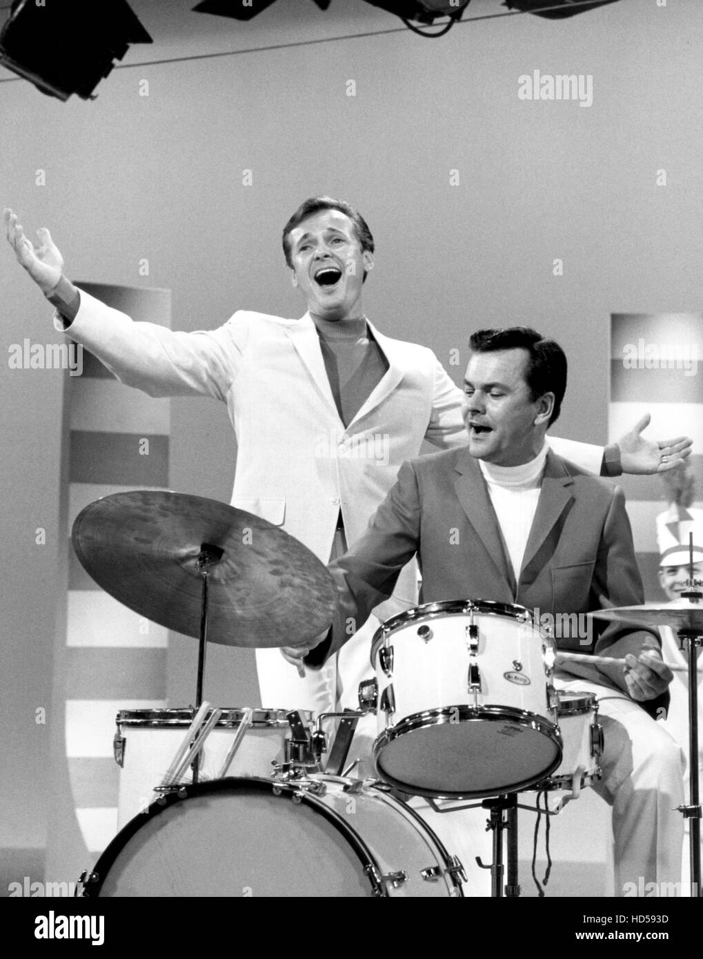 THE JOHN GARY SHOW, John Gary, Bob Crane, 1966 Stock Photo - Alamy