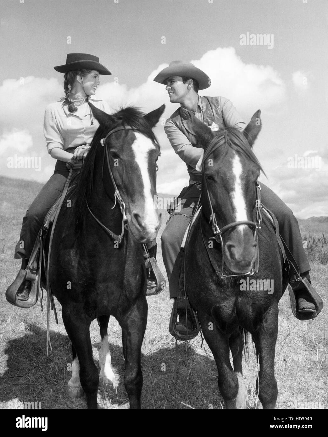 JOHNNY RINGO, Karen Sharpe, Don Durant, 1959-60 Stock Photo - Alamy