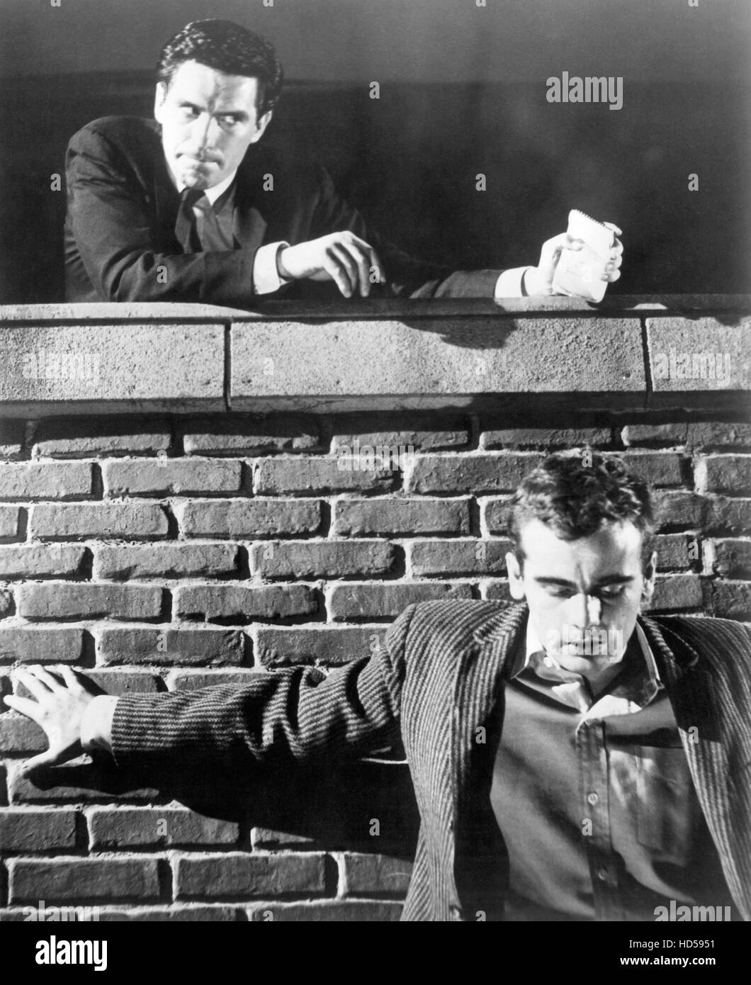 JOHNNY STACCATO, John Cassavetes, Dean Stockwell, 1959-60 Stock Photo ...