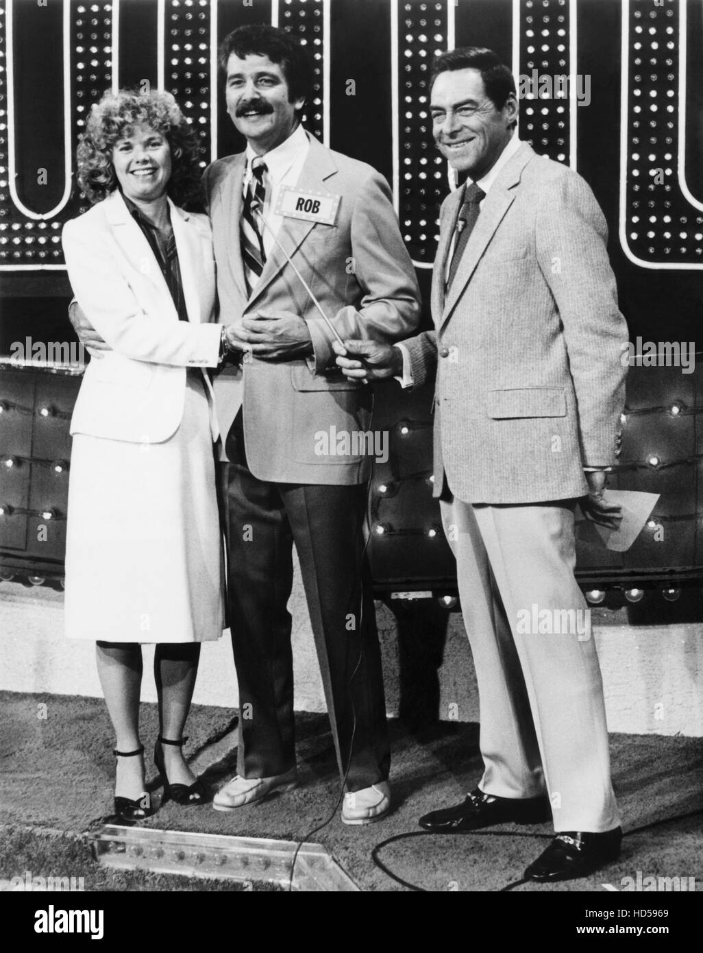 THE JOKER'S WILD, from left: Marta Griffin, Rob Griffin, Jack Barry ...