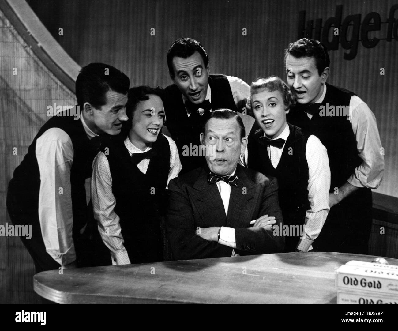 JUDGE FOR YOURSELF, The Skylarks, Fred Allen, 1953-1954 Stock Photo - Alamy