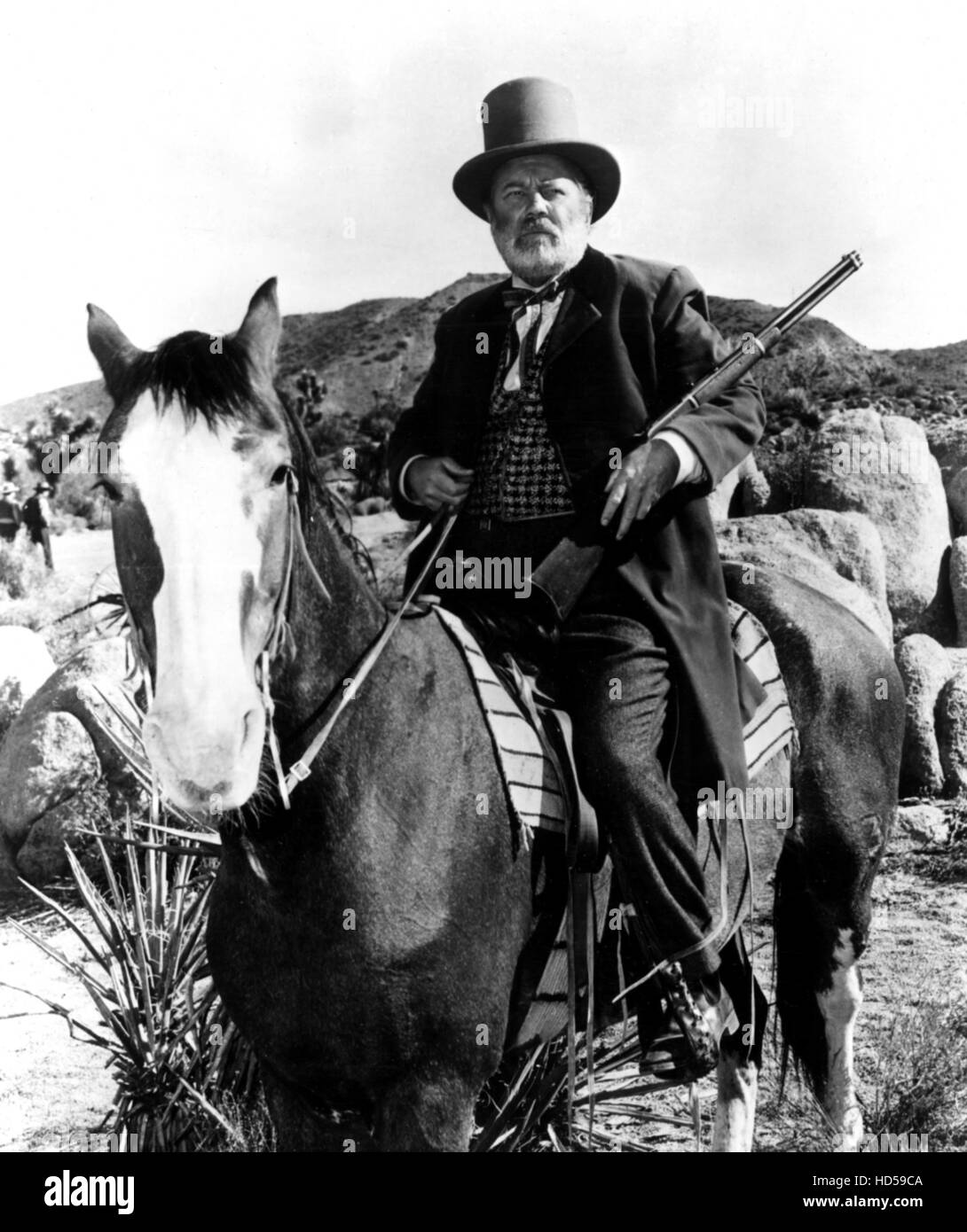 JUDGE ROY BEAN, Edgar Buchanan, 1955-1956 Stock Photo - Alamy