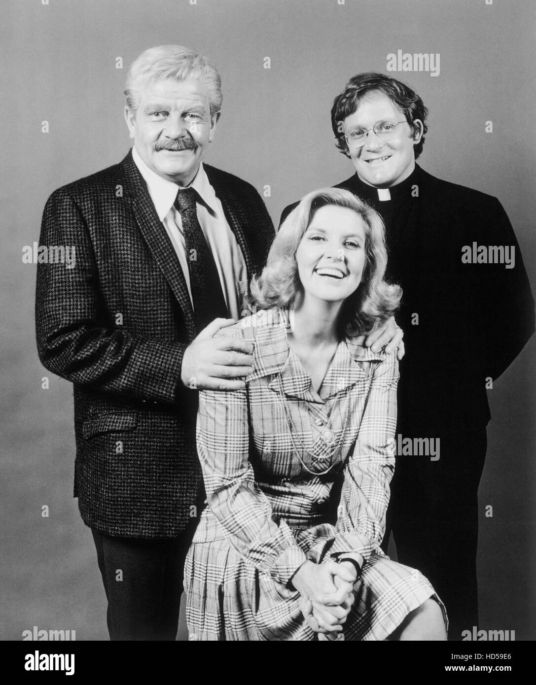 KATE MCSHANE, from left: Sean McClory, Anne Meara, Charles Haid, 1975 ...
