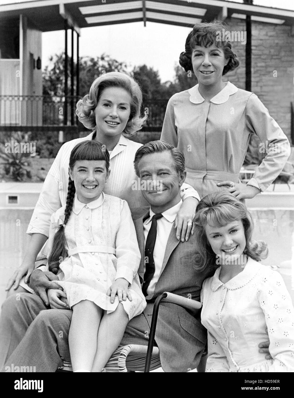 KAREN, (aka 90 BRISTOL COURT), (l-r): Gina Gillespie, Mary LaRoche, Richard Denning, Bobo Lewis ...