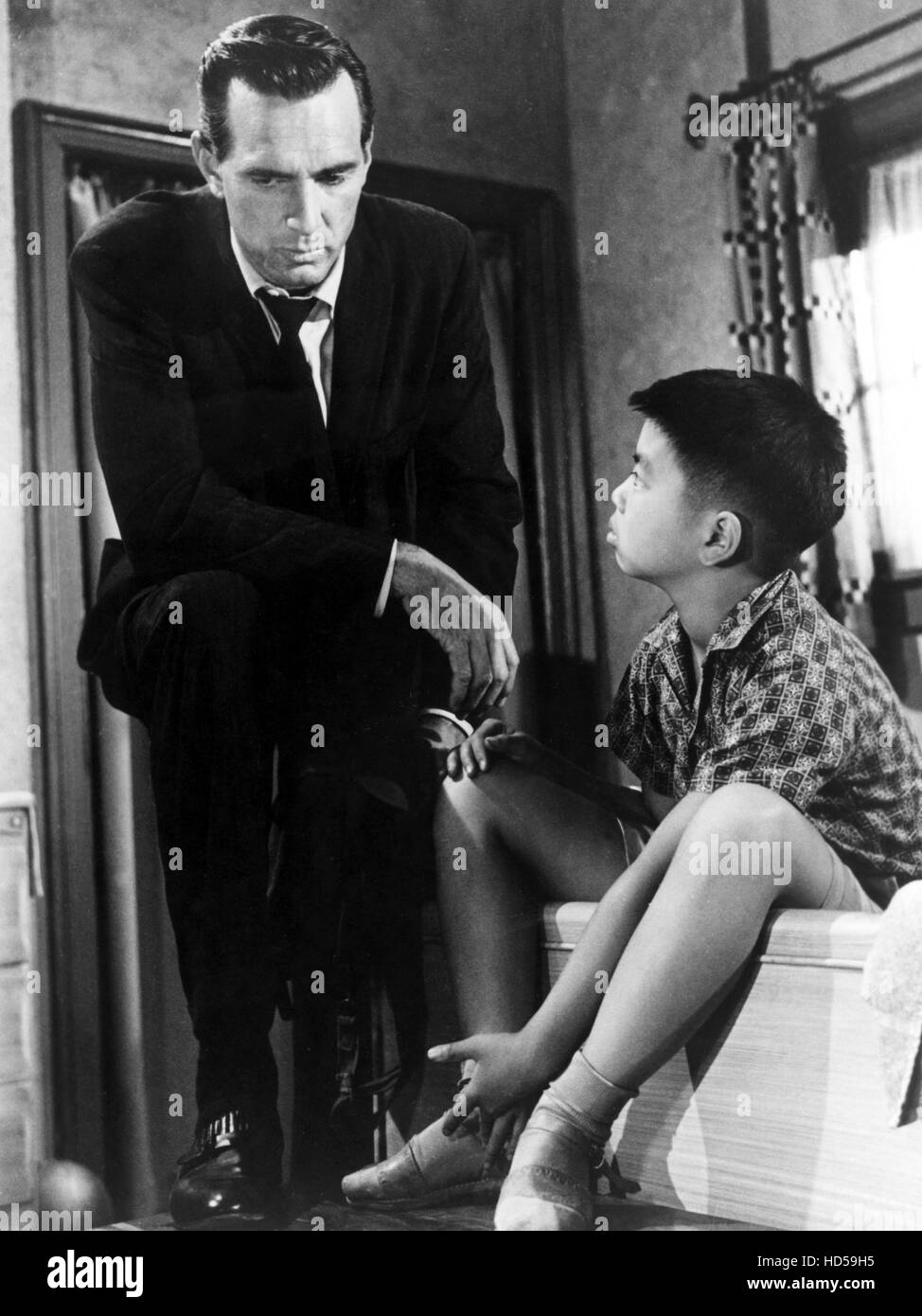 KENTUCKY JONES, Dennis Weaver, Ricky Der, TV 1964-65 Stock Photo - Alamy