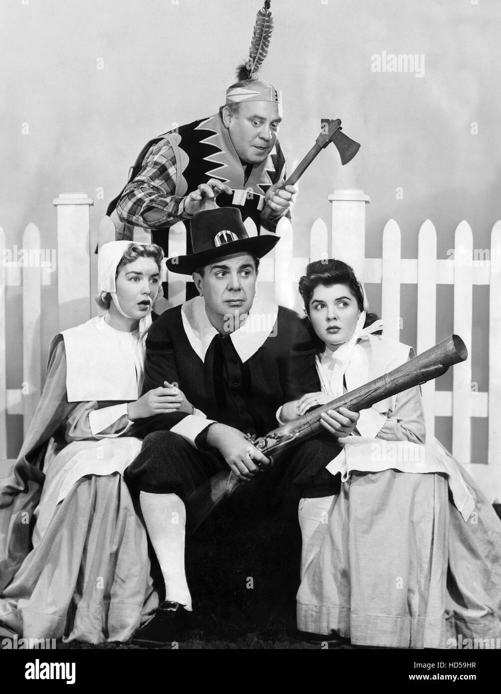 THE KEN MURRAY SHOW, (l-r): Betty Lou Walters, Ken Murray, Darla Hood ...