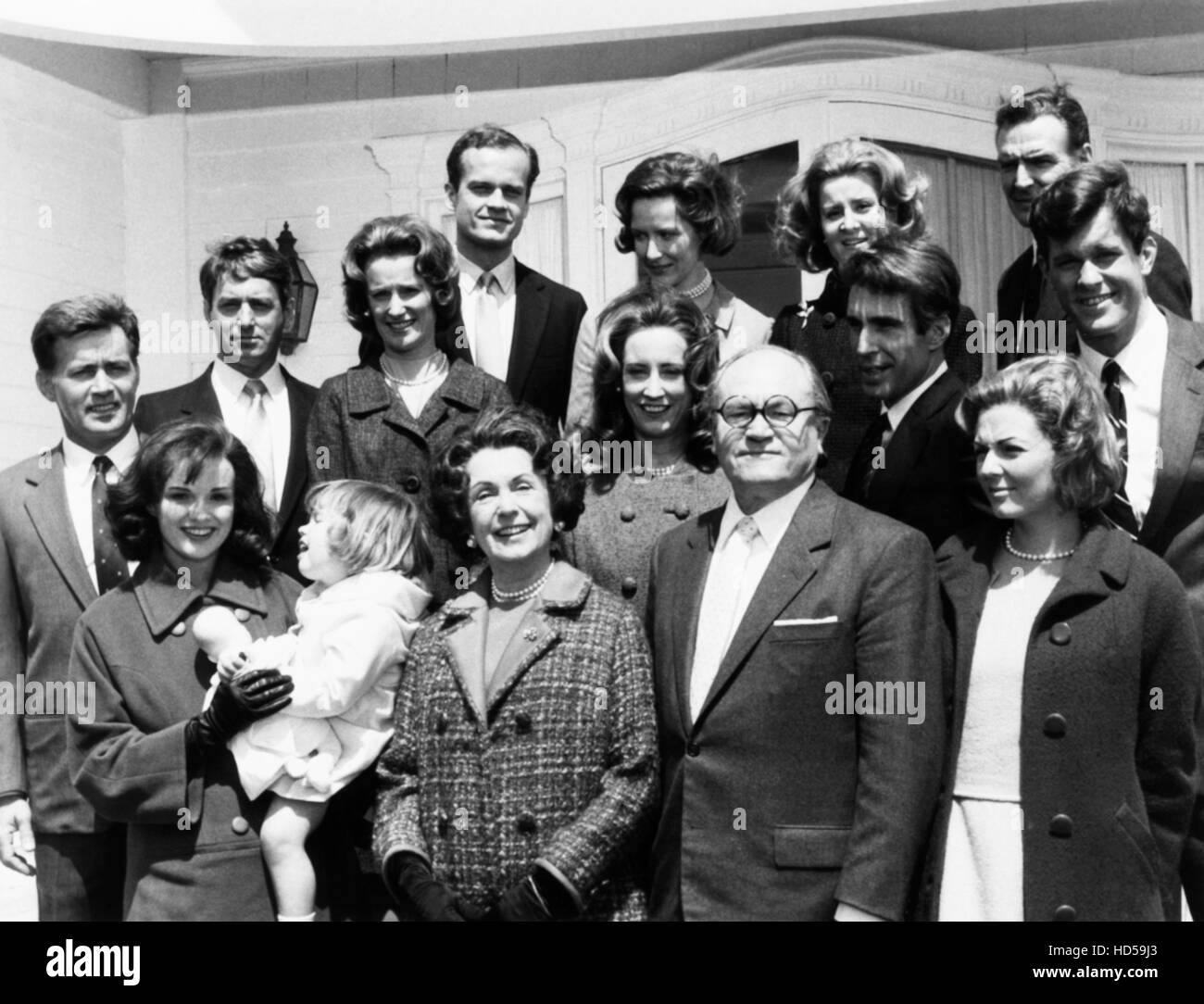 KENNEDY, from left, front, Blair Brown, Hannah Fallon, Geraldine ...