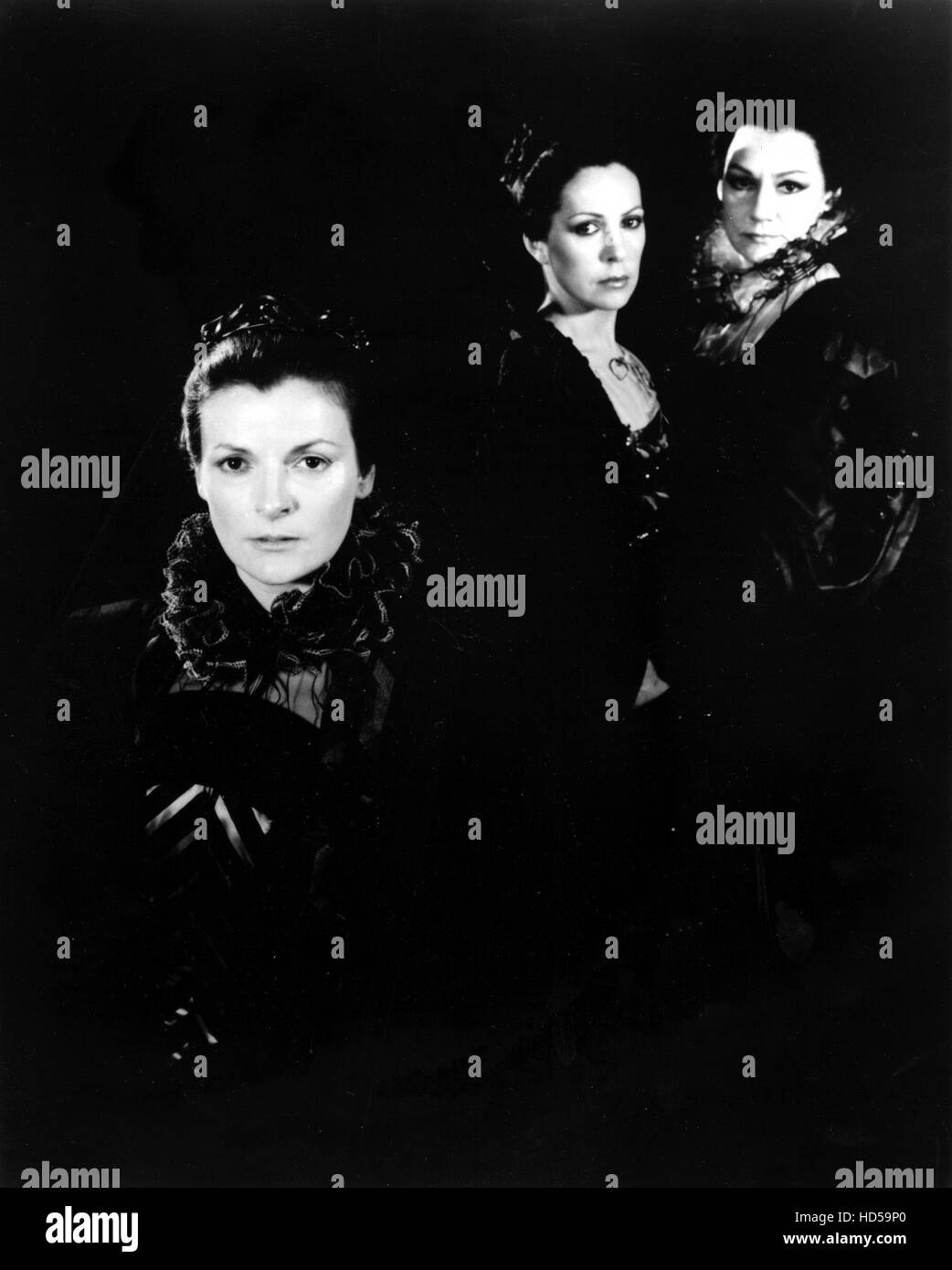 KING LEAR, Brenda Blethyn, Penelope Wilton, Gillian Barge, 1982 BBC-TV ...