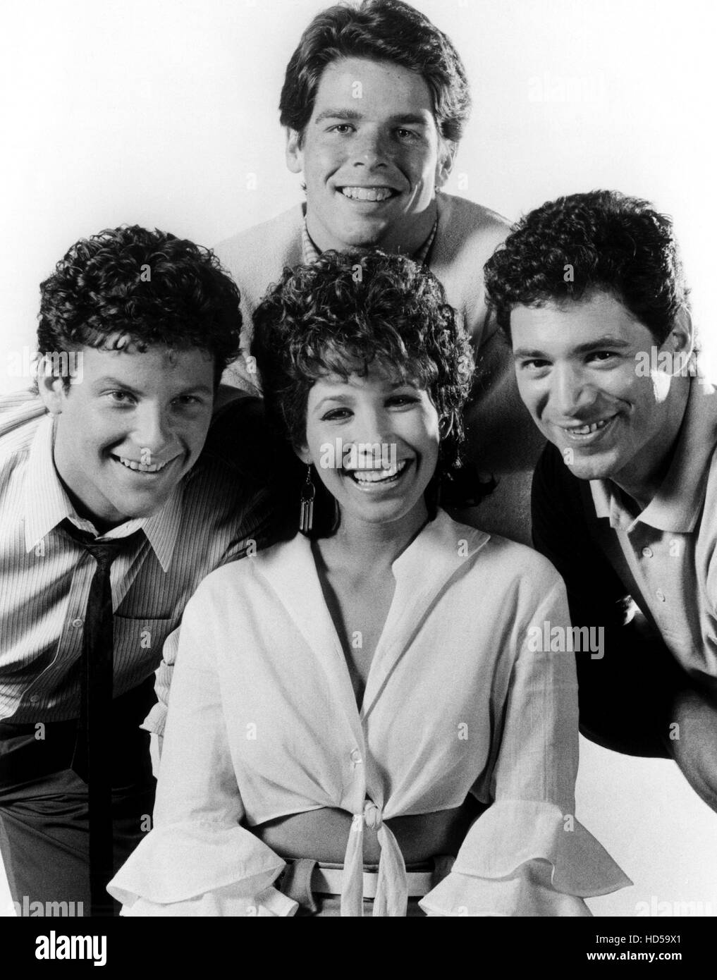 KNOTS LANDING, (clockwise from center): Tammy Kaitz, Douglas Savant ...