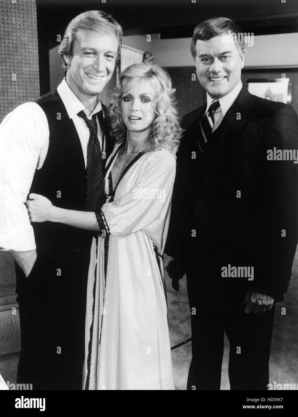 Knots Landing From Left Ted Shackleford Donna Mills Larry Hagman In