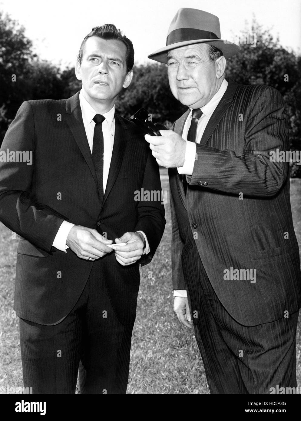 KRAFT MYSTERY THEATER, Jack Kelly, Broderick Crawford, 'Shadow Of A Man ...