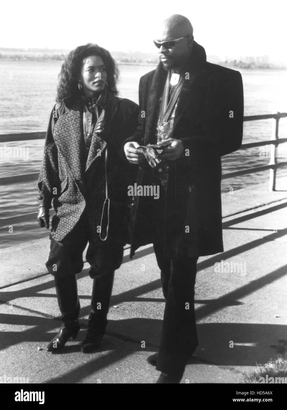 A MAN CALLED HAWK, from left: Angela Bassett, Avery Brooks, 1989 ...