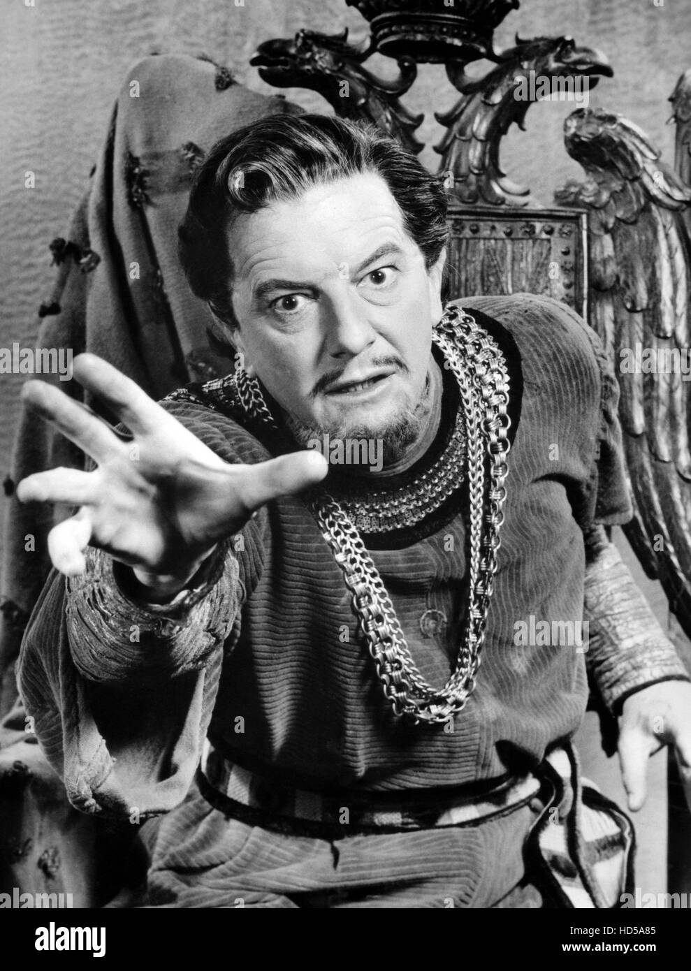 MACBETH, Maurice Evans, NBC-TV, 1960 Stock Photo - Alamy