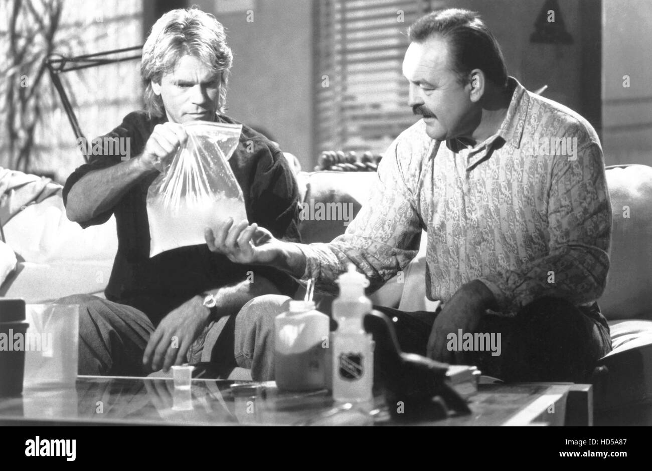MACGYVER, from left: Richard Dean Anderson, Dick butkus, 'Split ...