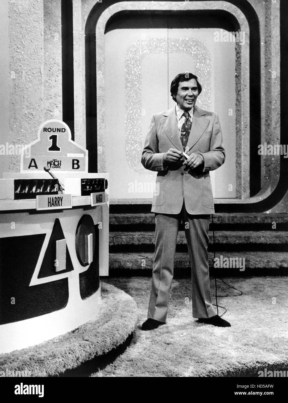 MATCH GAME '73, Gene Rayburn, 1973-82 Stock Photo - Alamy