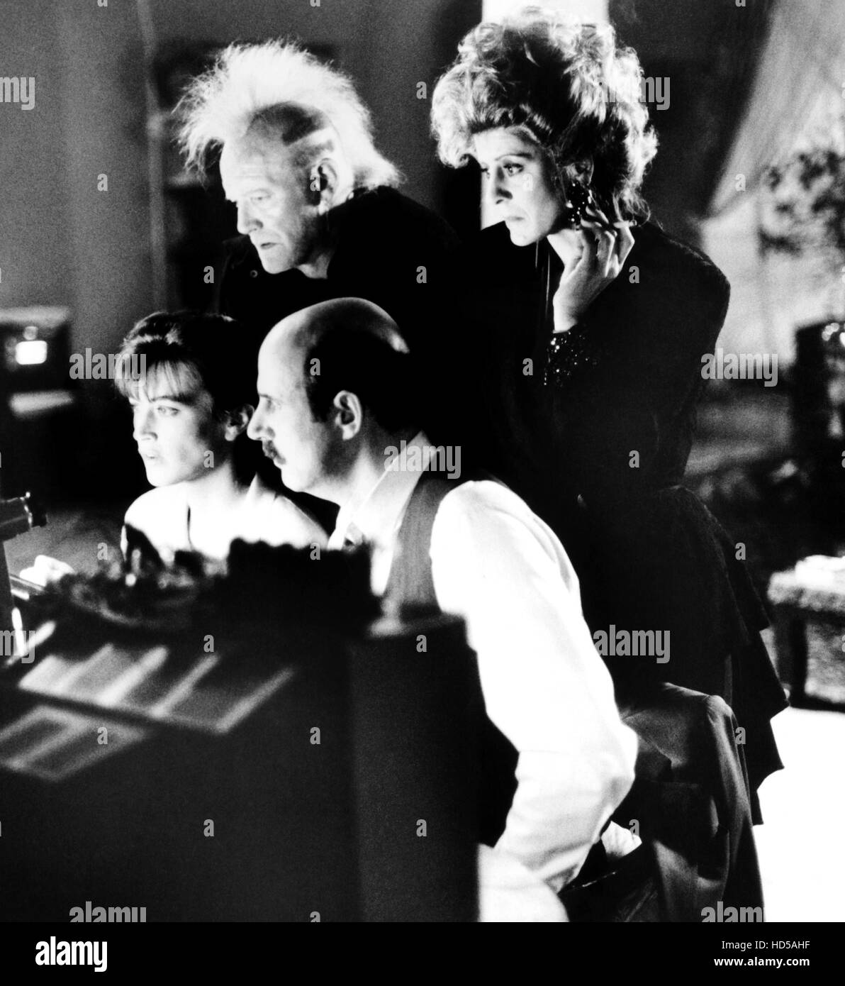 MAX HEADROOM, (clockwise from top left): Morgan Sheppard, Virginia ...