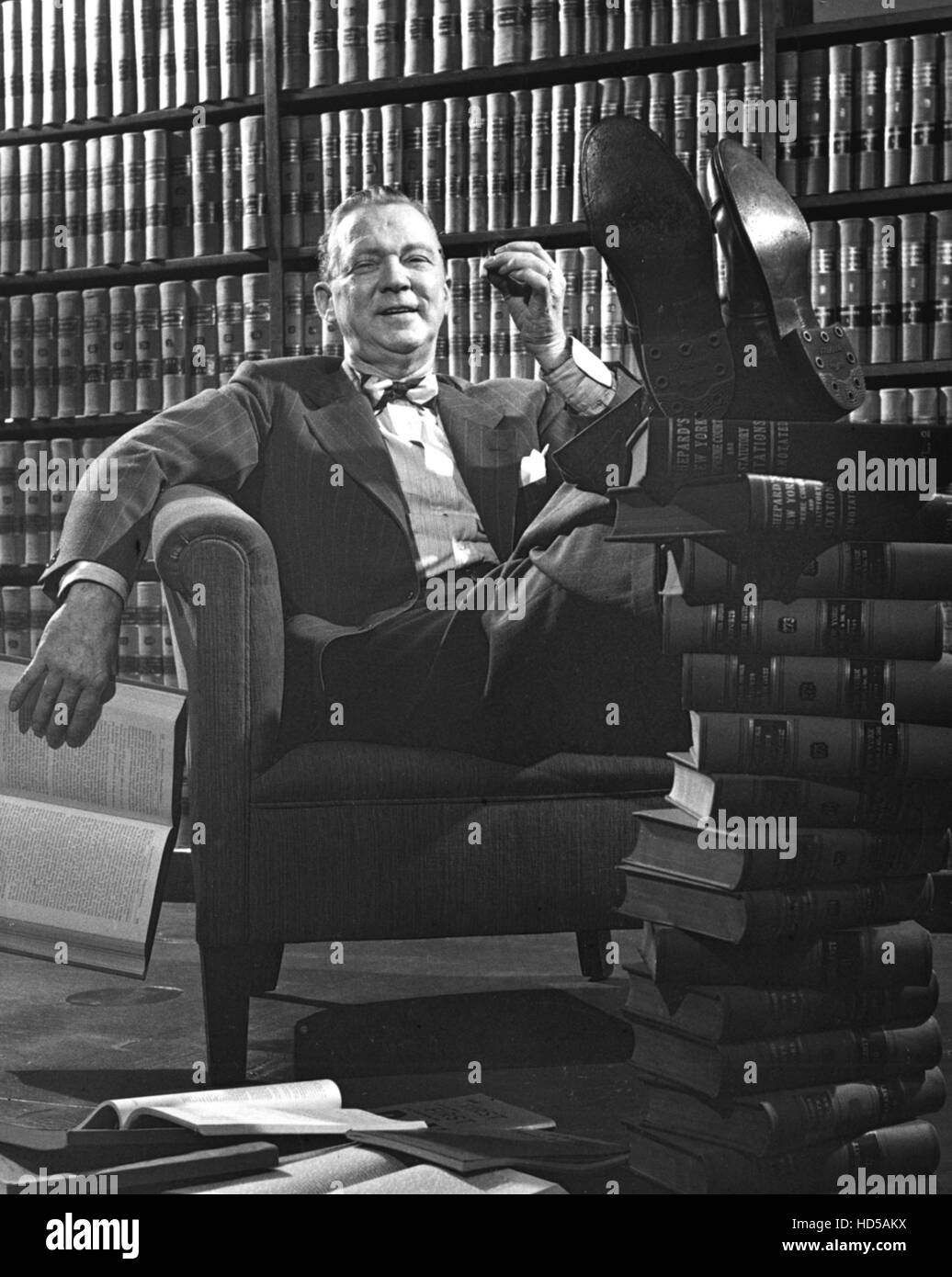 MARTIN KANE, PRIVATE EYE, Lee Tracy, 1949-1954 [Season 3] Stock Photo ...