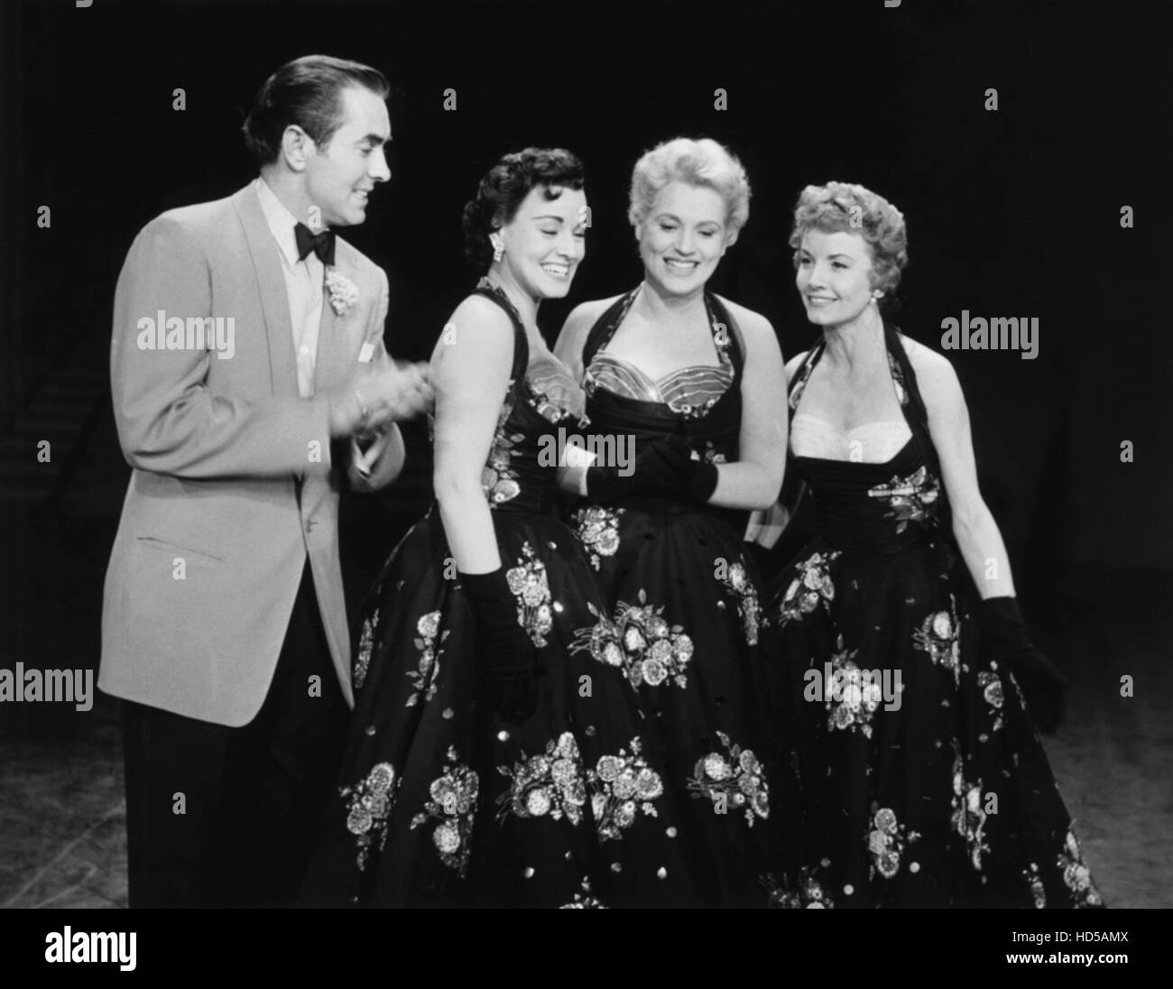 MAX LIEBMAN PRESENTS: PROMENADE, from left: Tyrone Power, Kay Starr ...