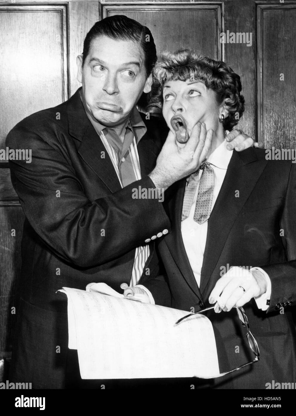 MAX LIEBMAN SPECTACULAR, Milton Berle, Martha Raye, Feb. 27 1955 Stock ...