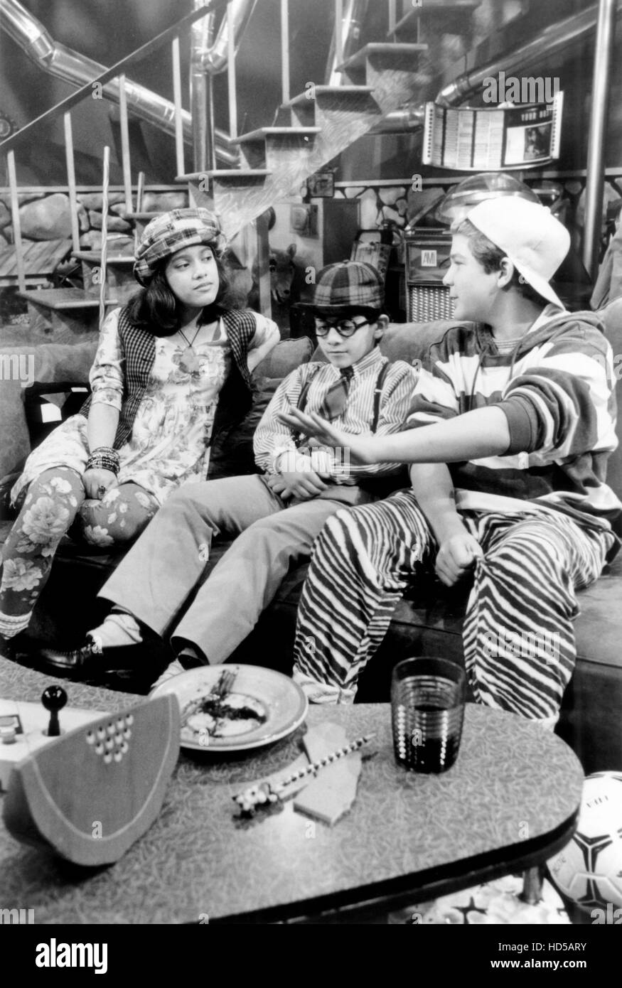 MAD MATH, (from left): Jessica Montalvo, Micheal Uribe, Tom Northrop ...