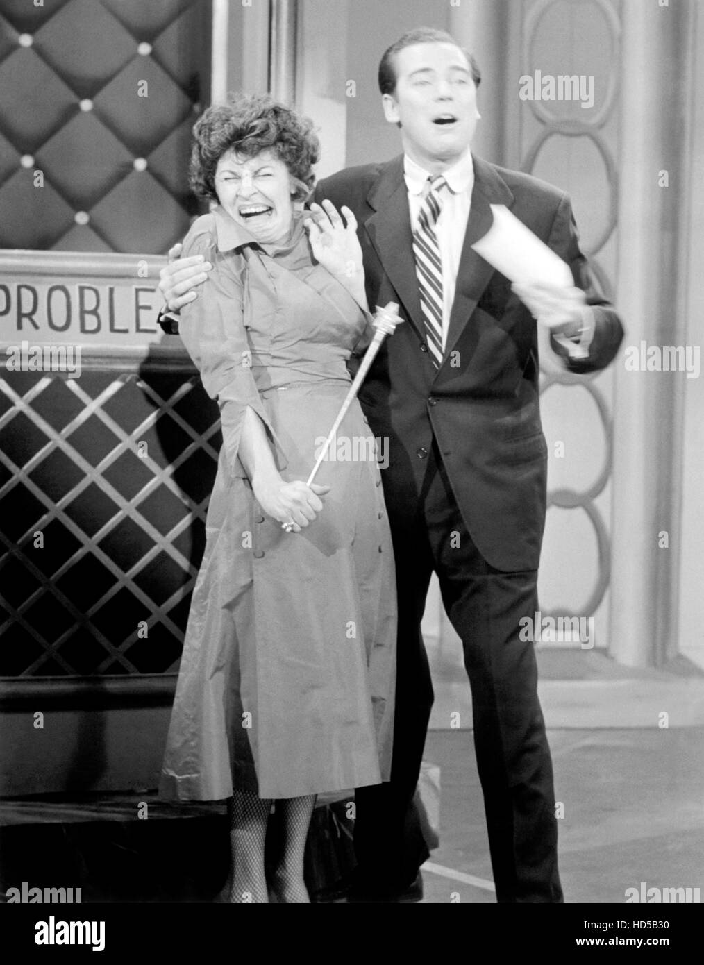 THE MARTHA RAYE SHOW, from left: Martha Raye, Elliott Reid, 1955-1956 ...