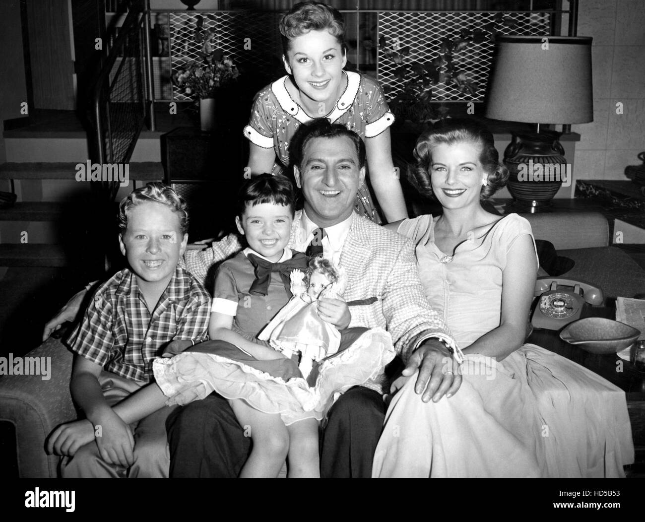 MAKE ROOM FOR DADDY, Rusty Hamer, Angela Cartwright, Danny Thomas ...