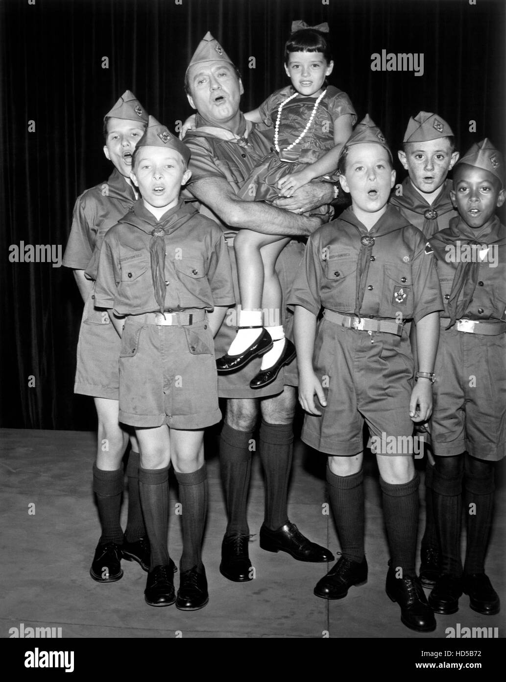 MAKE ROOM FOR DADDY, (aka THE DANNY THOMAS SHOW), Jack Benny (holding ...